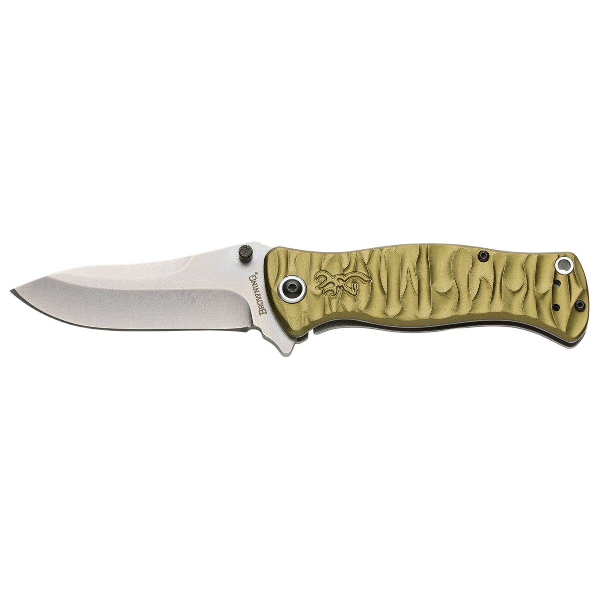 Browning River Stone Green Folder Knife | Mack's Prairie Wings